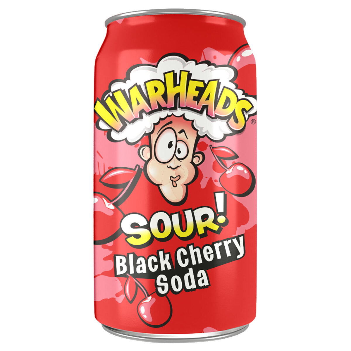 Warheads Sour Green Apple Soda 355ml